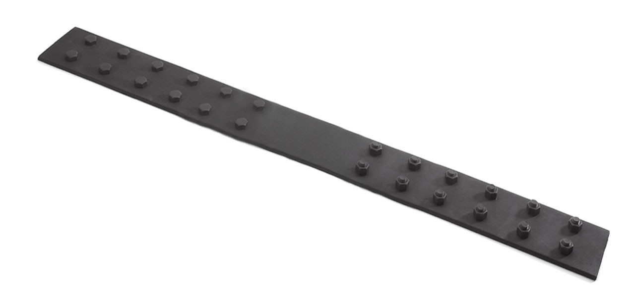 Faux Iron Double Bolt Beam Straps