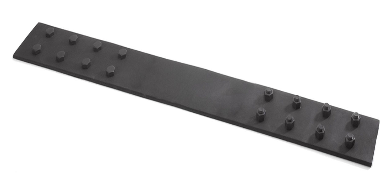 Faux Iron Double Bolt Beam Straps