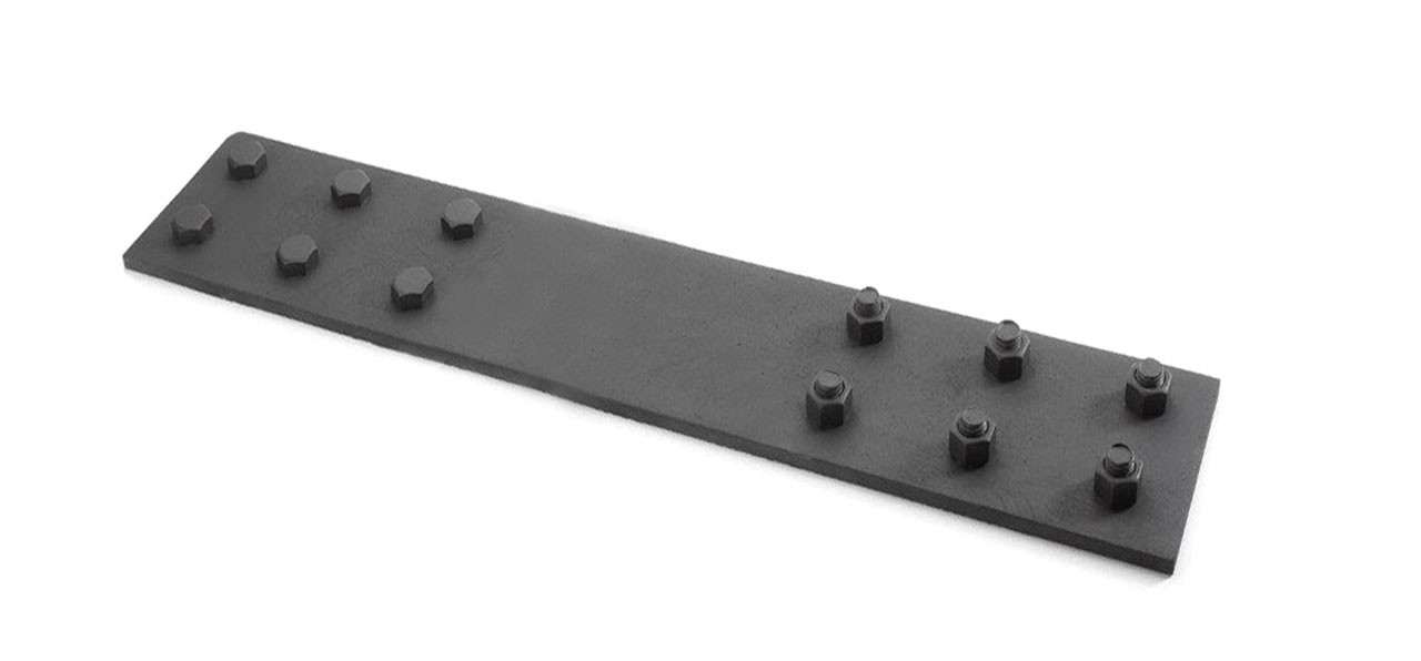Faux Iron Double Bolt Beam Straps