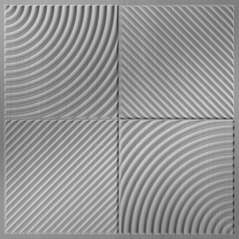 Wood Grain Finish - MirroFlex - 24 in x 24 in - Glue Up / Drop In - PVC ...