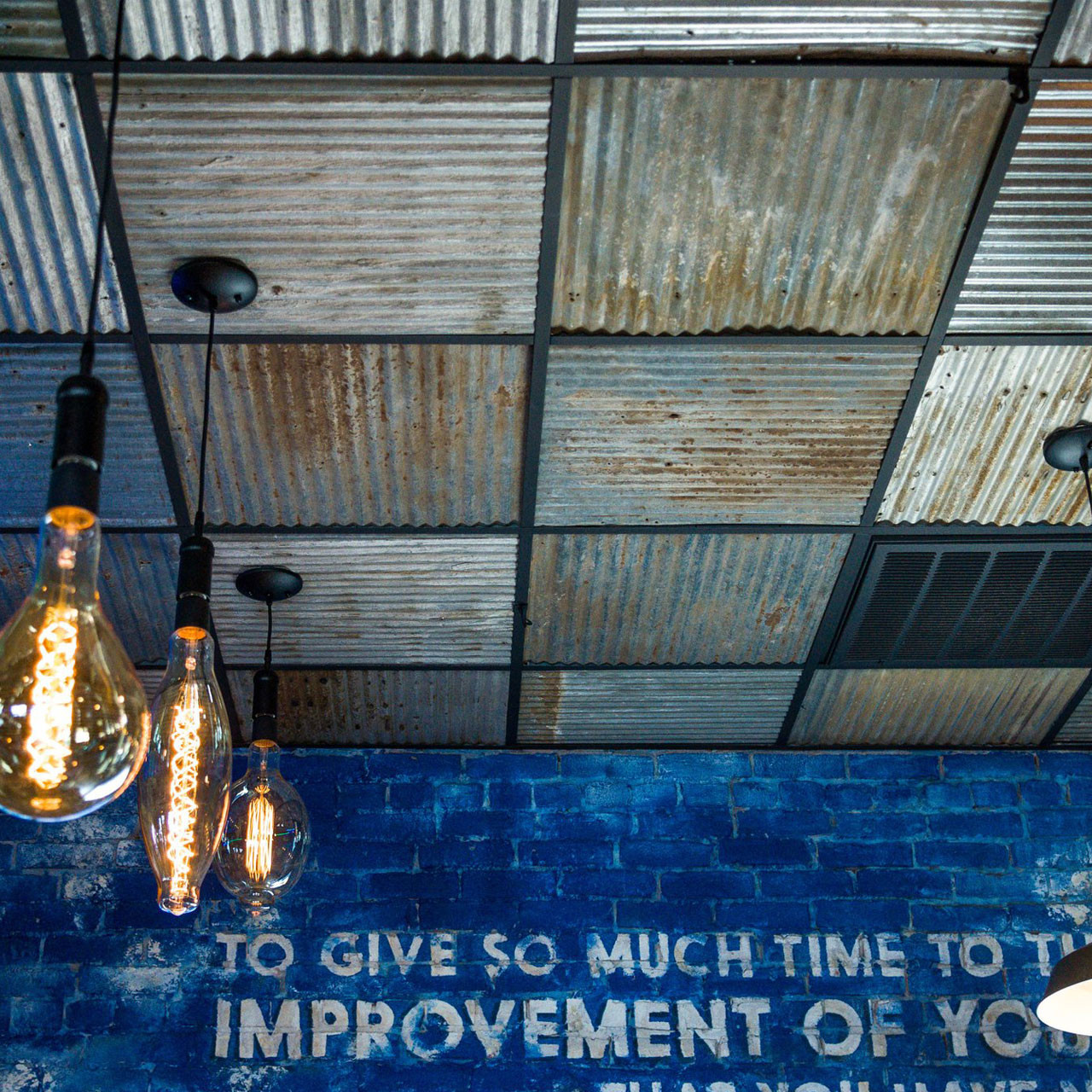 Rustic Corrugated Metal Ceiling Tiles at Great Prices