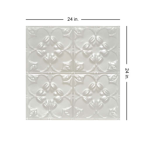 Shanko #302 Lilac Acoustical Perforated Tin Ceiling Tile | DCT