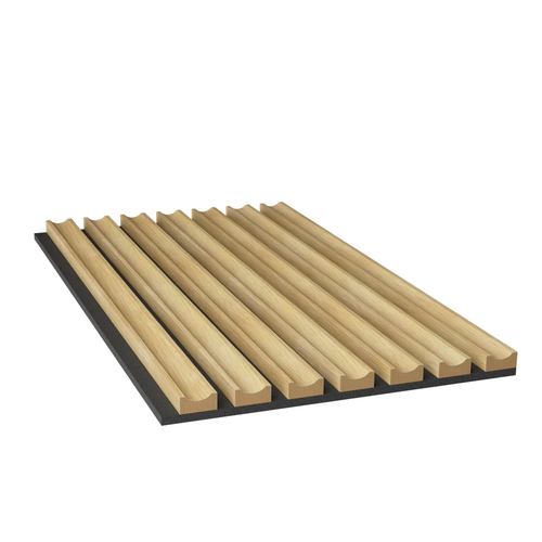 AcoustixPro Noise Cancelling Concave Slat Wall Panels - 94.5x11" | DCT