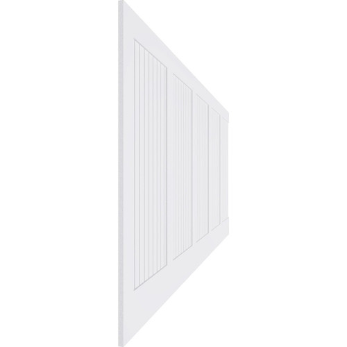 Framed Beadboard PVC Wainscot Paneling Kit