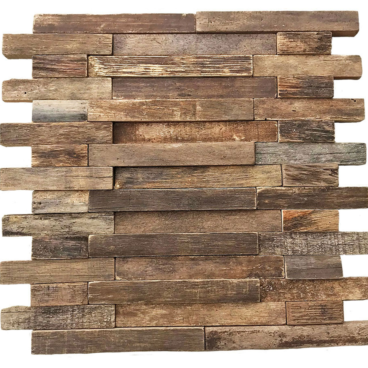 Interlocking Wood Walls 10 Sqft Teak Wood Interlocking Wall Decor