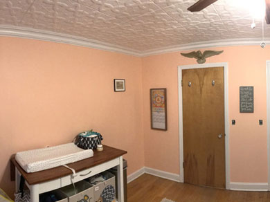 Styrofoam Crown Molding 6 in. Wide 8 ft. Long - #110 DCT