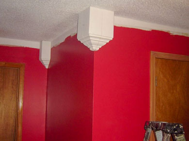 Styrofoam Crown Molding 6 in. Wide 8 ft. Long - #110 DCT