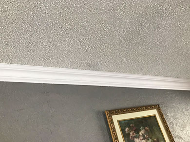 Styrofoam Crown Molding 6 in. Wide 8 ft. Long - #110 DCT