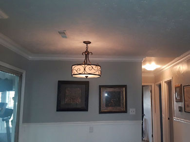 Styrofoam Crown Molding 6 in. Wide 8 ft. Long - #110 DCT