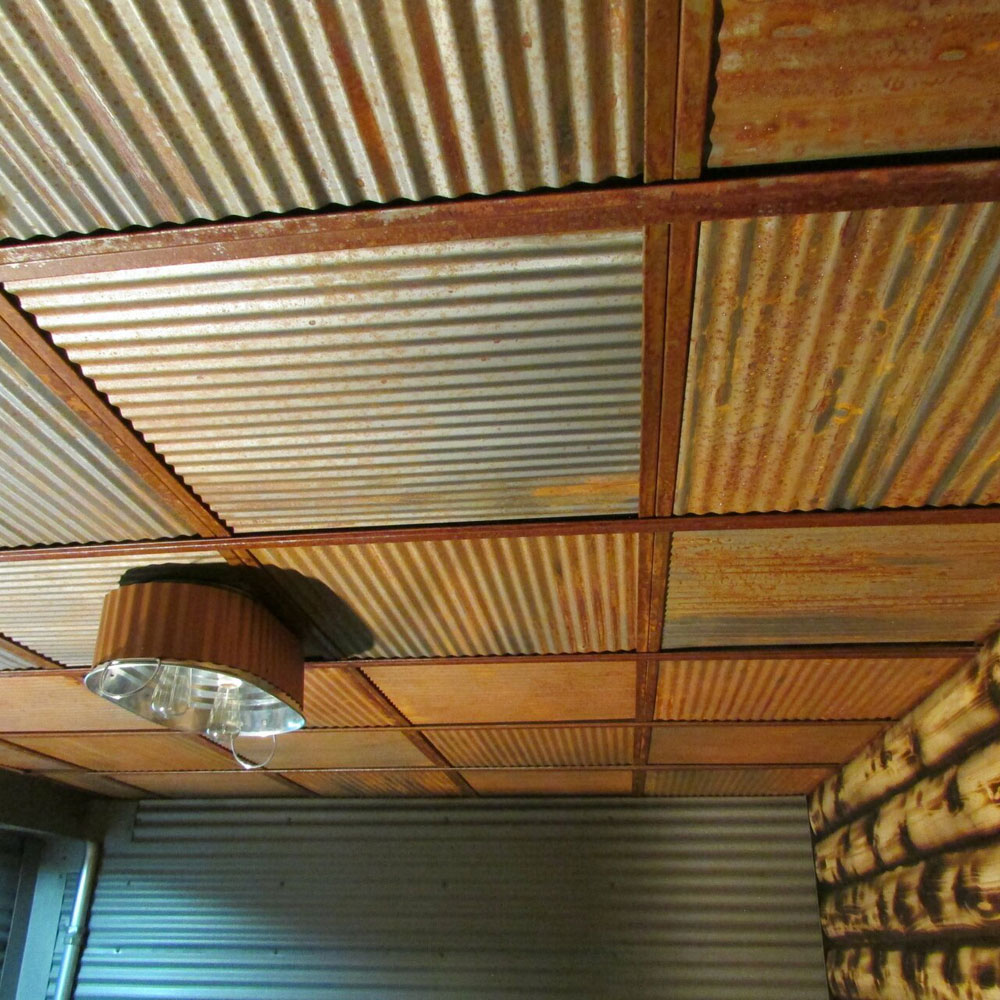 Corrugated Metal Ceiling Ideas Decorative Ceiling Tiles Inc Store