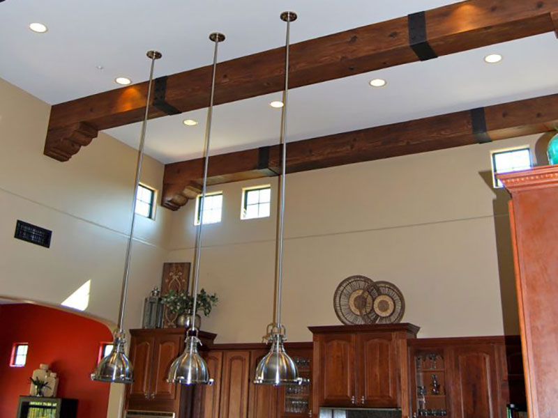 How to Install Faux Wood Beams? - Decorative Ceiling Tiles, Inc. Store