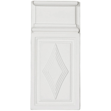 Endurathane Diamond Plinth Block 4-3/8 in x 9-5/8 in x 1-1/4 in