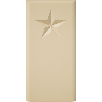Standard Foster Star Signature Urethane Plinth Block With Rounded Edge