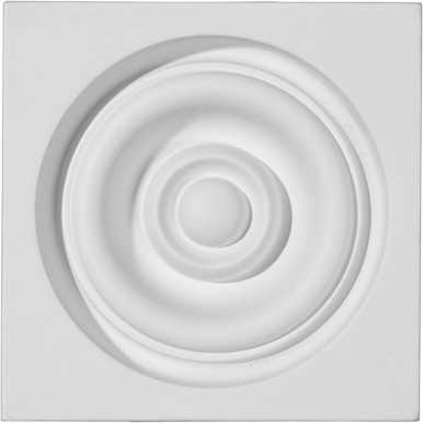 Endurathane Reece Plinth Block 4 1/4 in x 4 1/4 in x 1 5/8 in