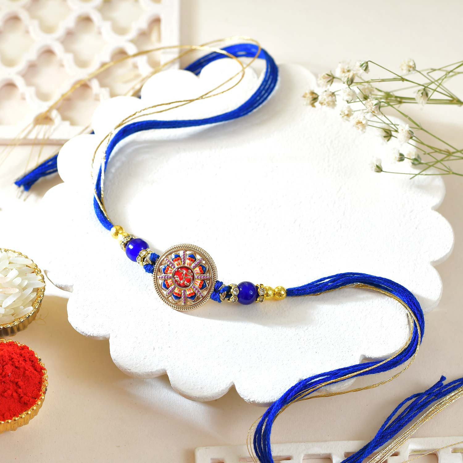 Delicious Rakhi Treat of Sweet Chocolate And Dryfruits - Rakhi.com
