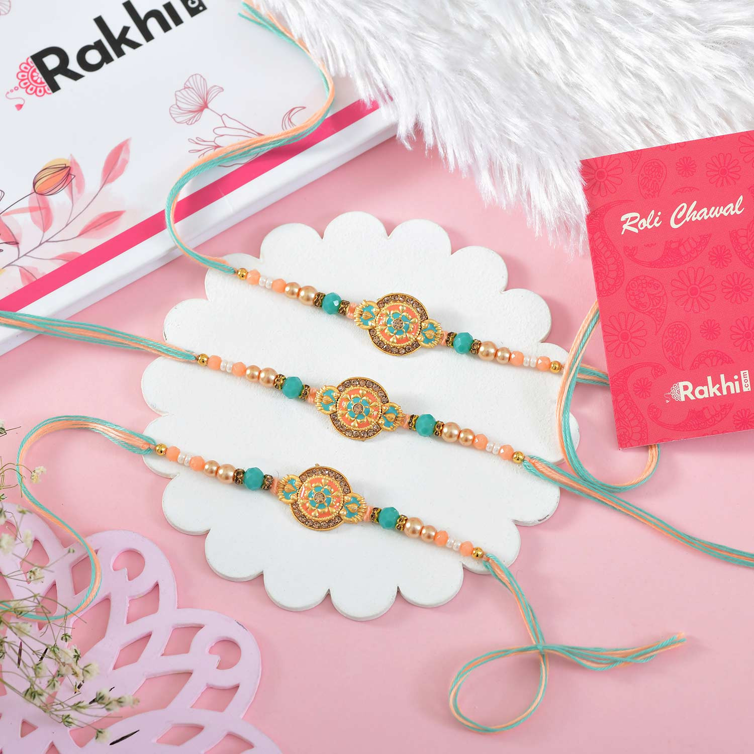 Send Colorful Rakhi Set Online To Australia | Rakhi.com