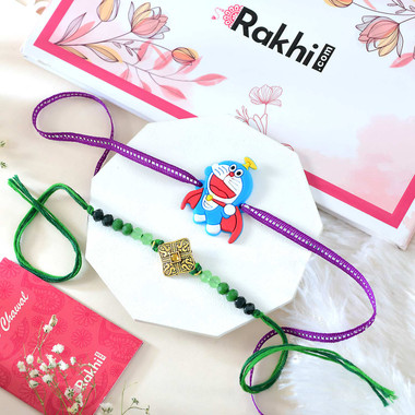 Single Rakhi With Doraemon Kids Rakhi - Rakhi.com