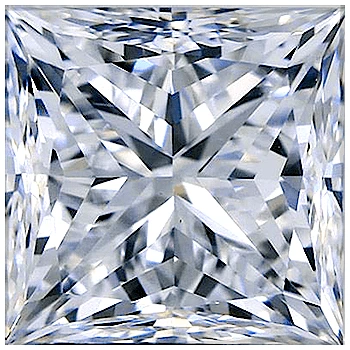 Princess Cut Square Cubic Zirconia Loose Stone