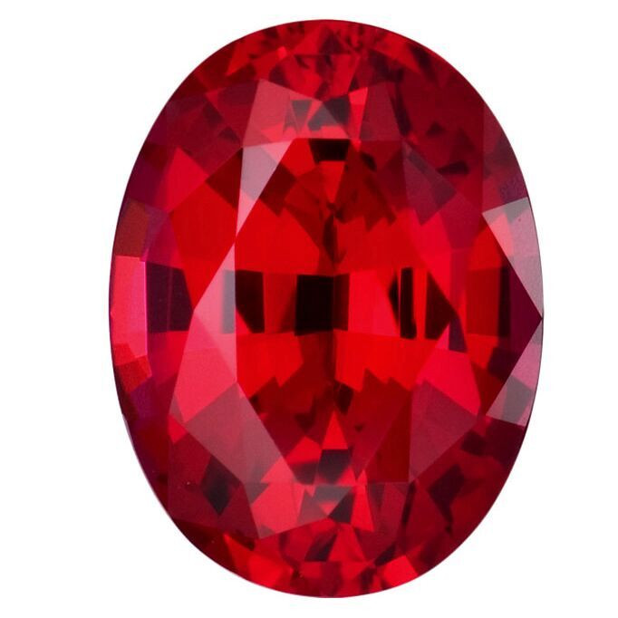 Emerald Cut Ruby Lab Created Synthetic Loose Stone