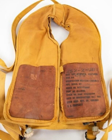Vietnam Era Flyers Mae West Life Vest