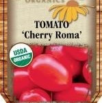 Tomato - Cherry Roma HEIRLOOM ORGANIC 18ct