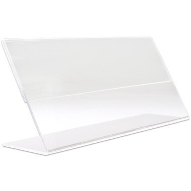 Clear Acrylic Countertop License Holder Display/Stand - Beauticom, Inc.