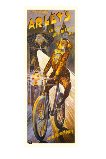 The Original Arley's Bicycle Vintage Poster by Rohde 1904 German Fine ...