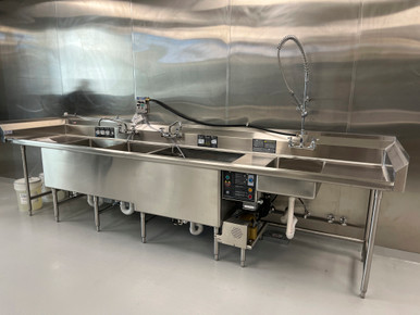 Vortex Pro Wash System with Chemical Pump | Bi-Line Systems