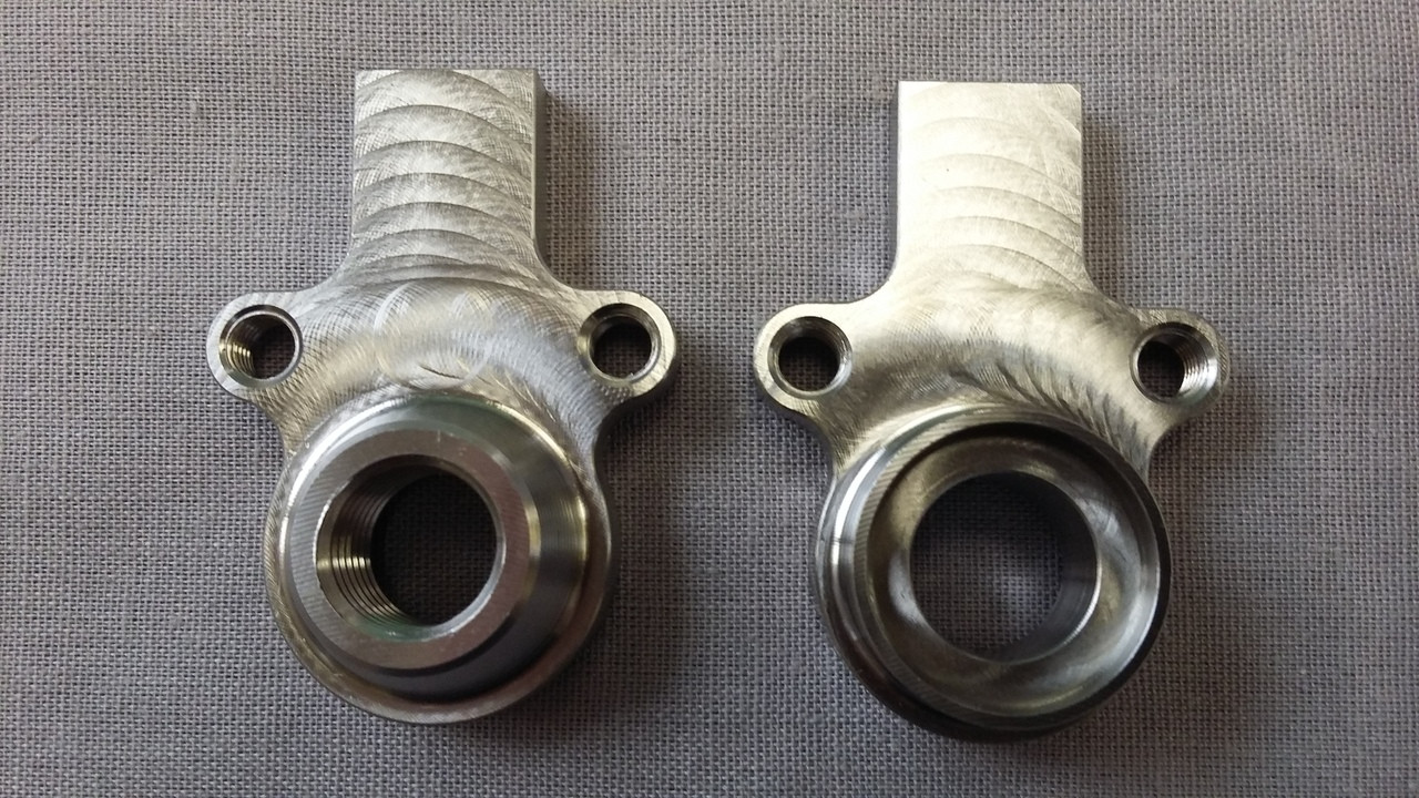 12mm Tabbed Front Thru Axle Dropout Steel - Bear Frame Supplies