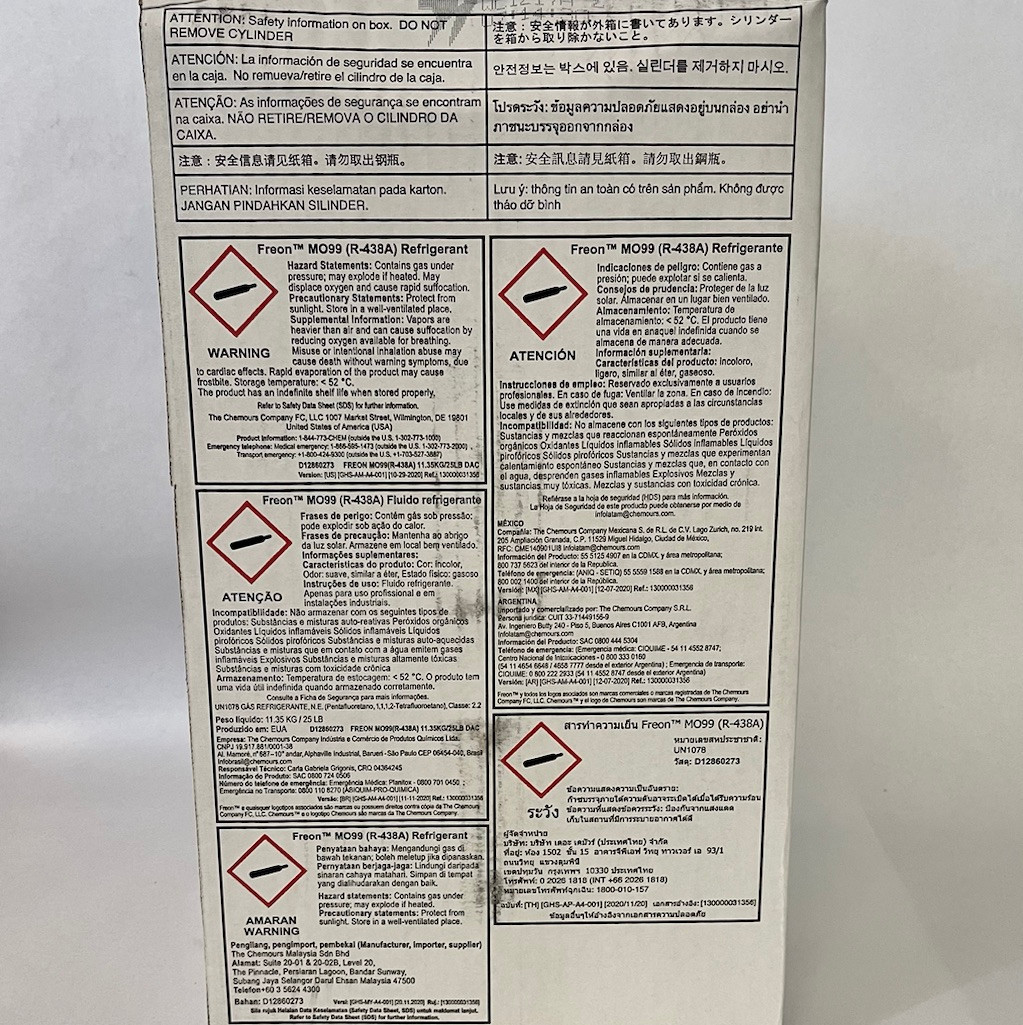 MO99 (R-438A) - 25LB - Refrigerant For Less