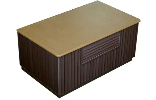 Beachcomber Tan / Walnut Protec Step - Shop Western Tub & Pool for hot ...