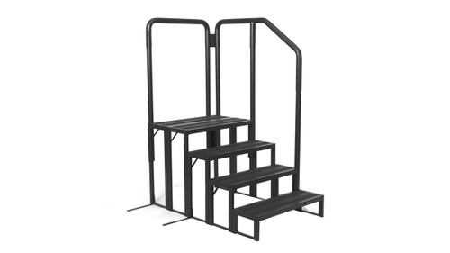 4 TIER STEP WITH HAND RAIL 50" High - Shop Western Tub & Pool for hot ...