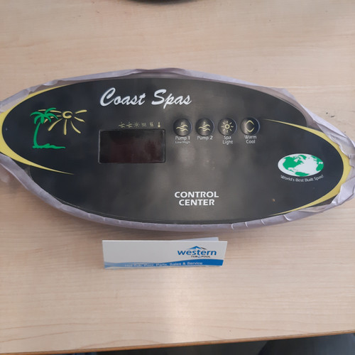 RECYCLED COAST SPA TOPSIDE CONTROL PANEL TSC-34 - Shop Western Tub ...