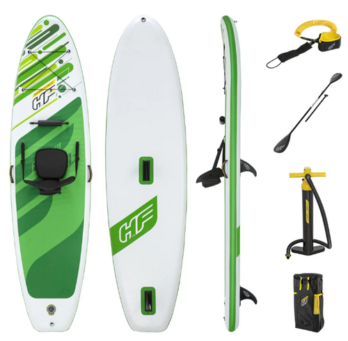 Inflatable Convertible Stand-Up Paddleboard And Kayak Set 11’2” - Shop ...