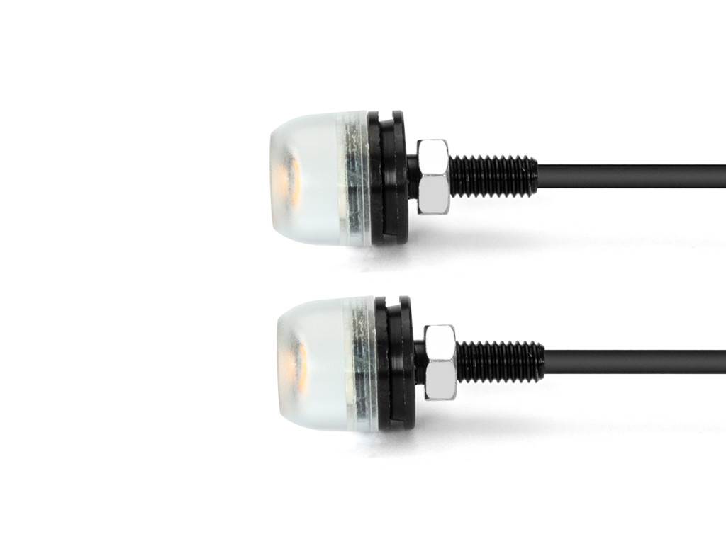 Small Micro LED Indicators - Amber Lens