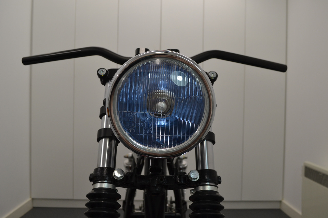 6" Motorbike Chrome Headlight for Vintage Retro Scrambler Project Brat Bike