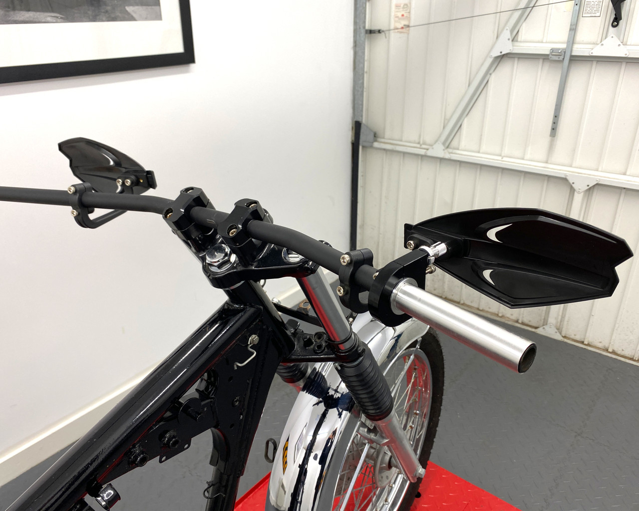 Universal Pair of Black Handguards / Wind Deflectors / Wind Protectors ...