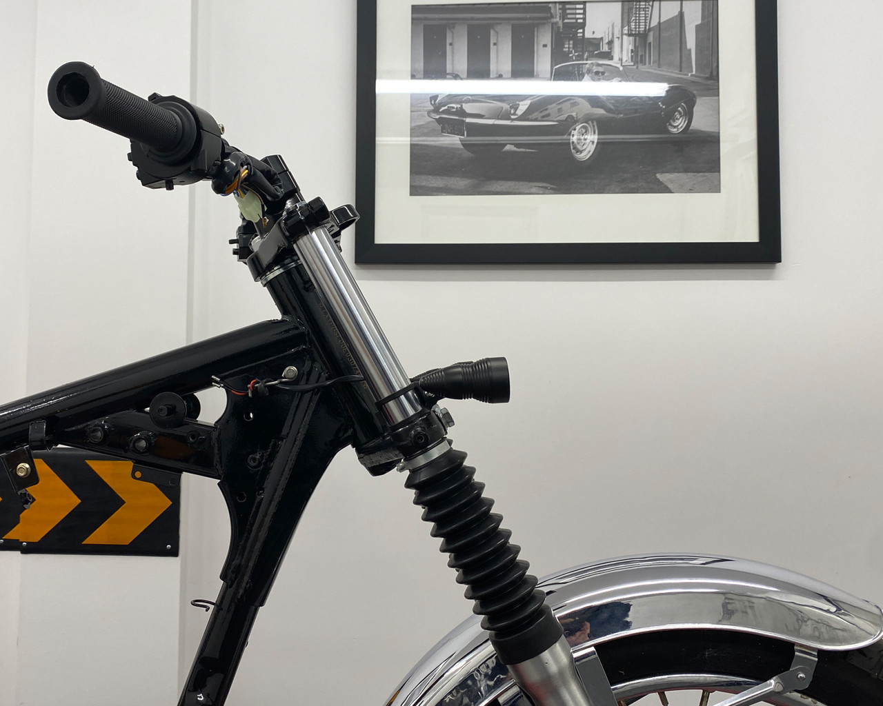 Matt Black Cone Shaped Aluminium Retro Vintage LED Indicators / Turn ...