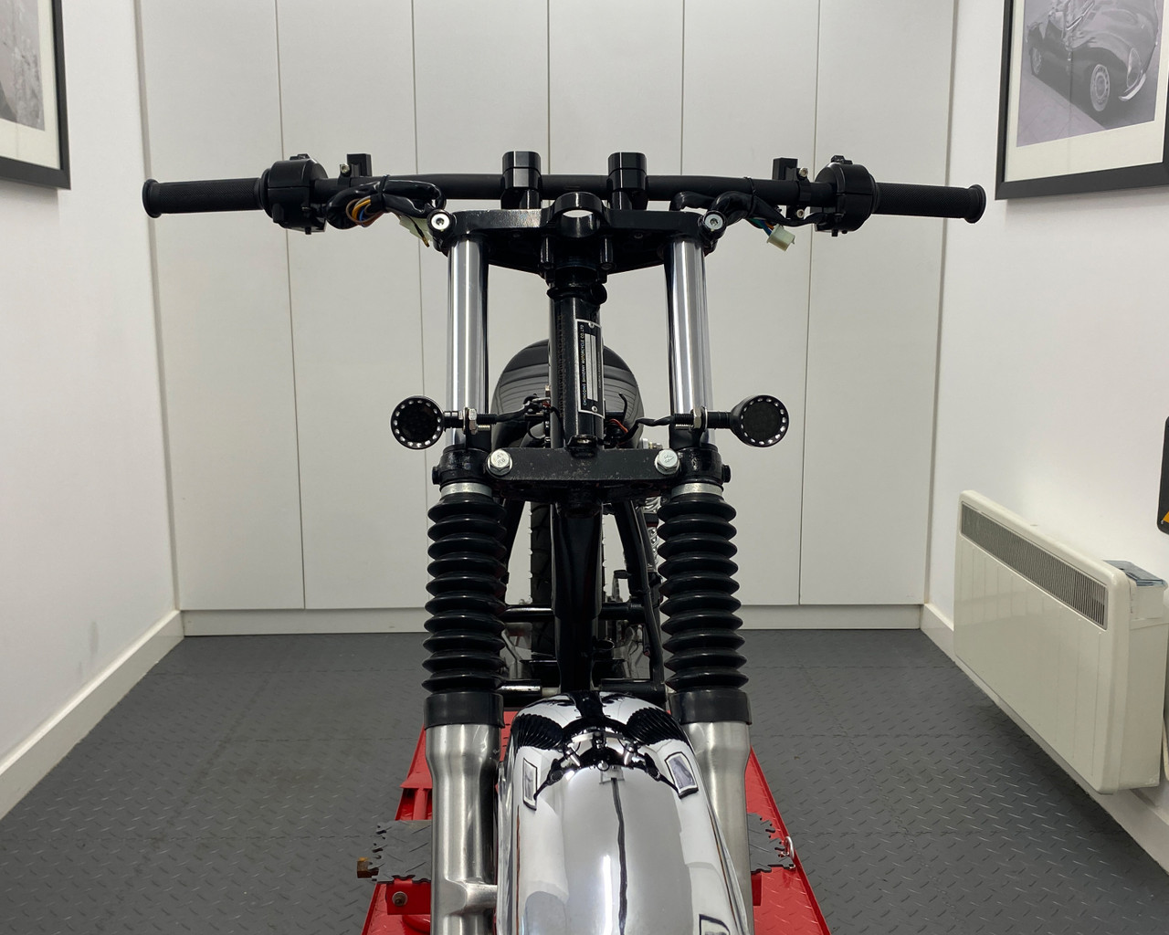 Matt Black Cone Shaped Aluminium Retro Vintage LED Indicators / Turn ...