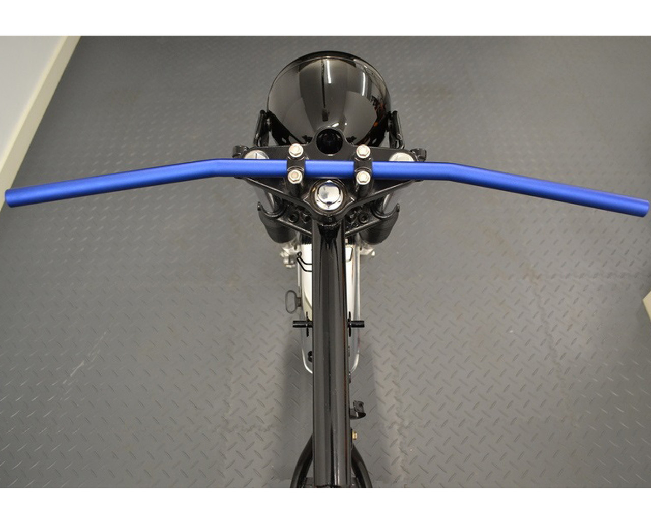 High Quality BLUE 7/8" Drag Style Bar Handlebar for Custom Motorbike ...