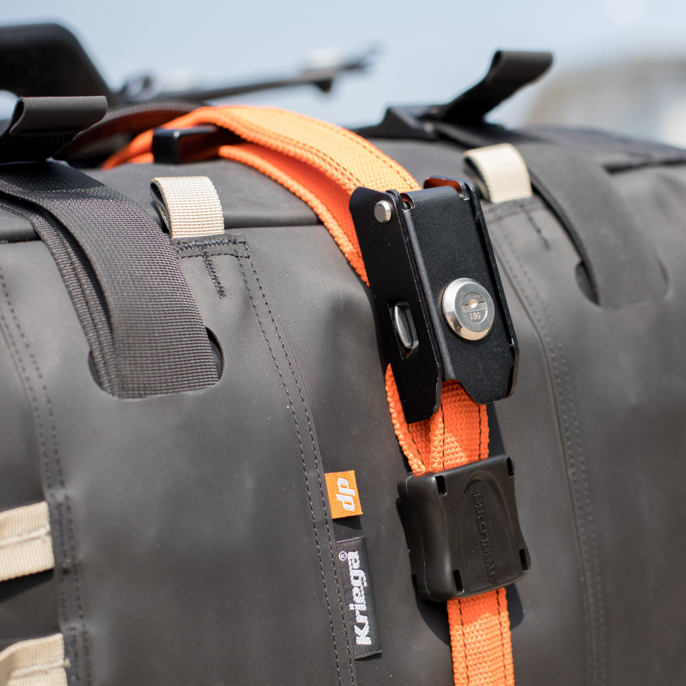 Steelcore Security Strap (Orange) – High-Visibility Cut-Resistant Security