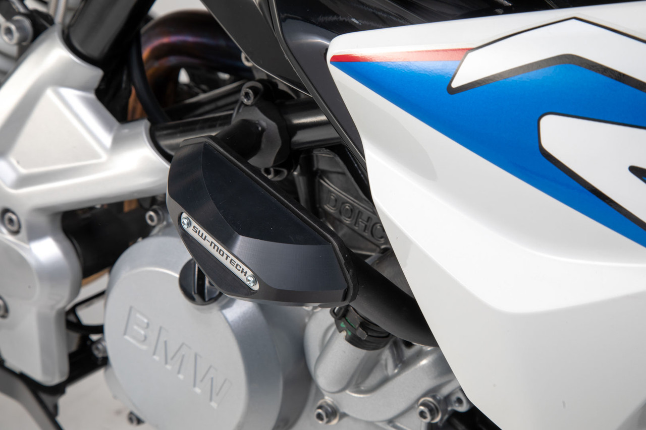Frame slider kit Black. BMW G 310 R (16-20). - Alchemy Parts
