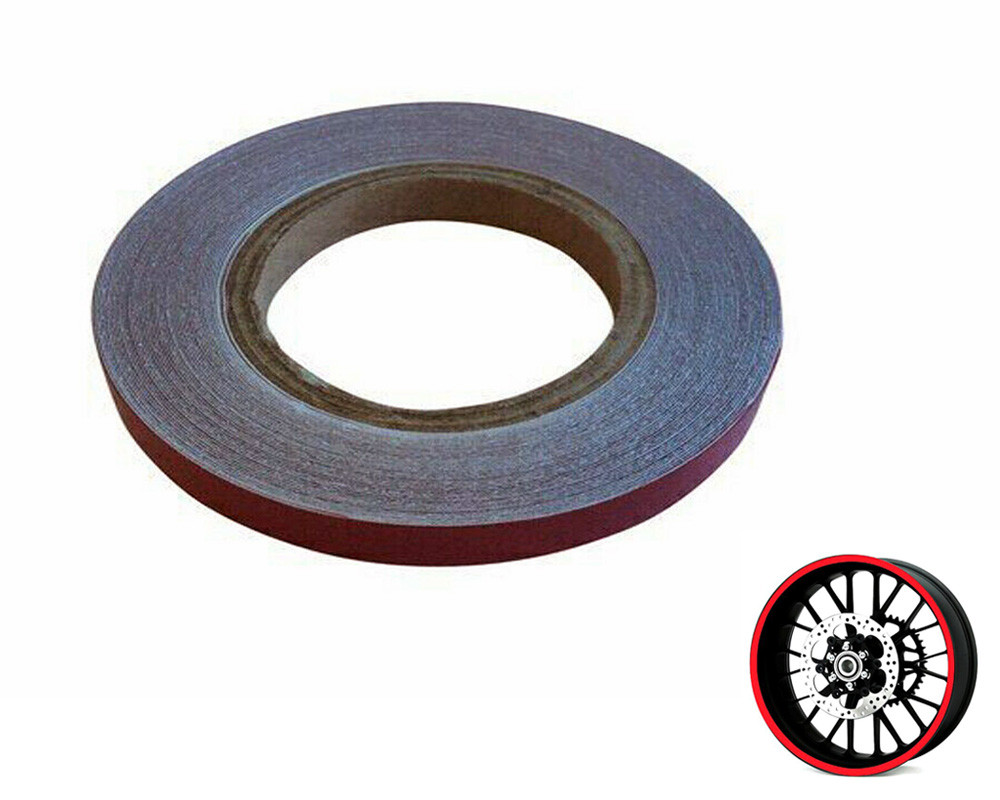 Heavy Duty Reflective RED 600cm Strip Decal Sticker Car Motorbike Quad ...