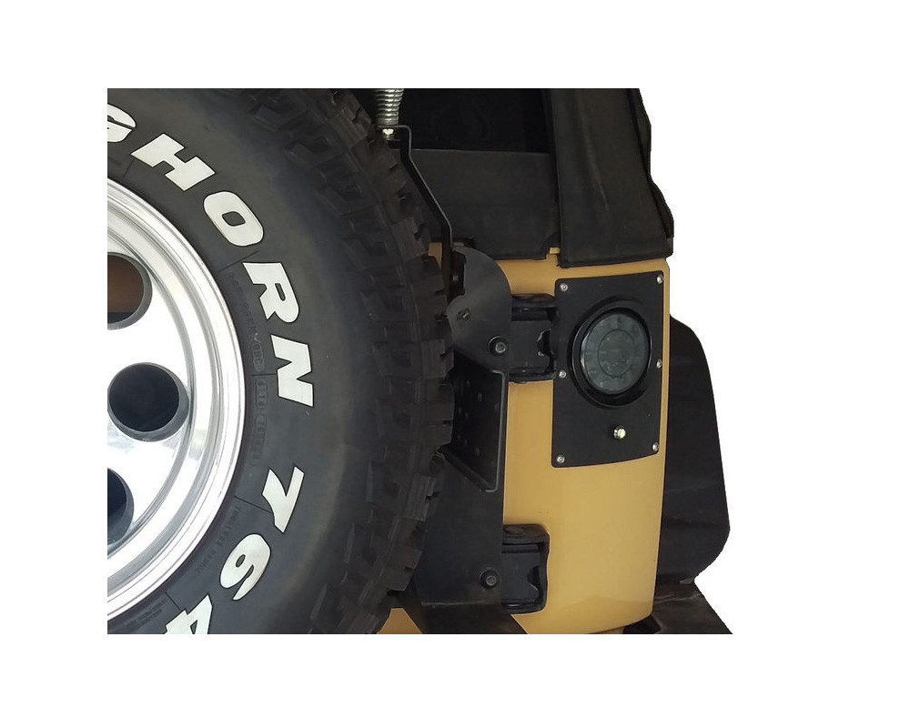 4" Universal Flush Mount Smoked Lens Integrated LED Stop Taillight ...