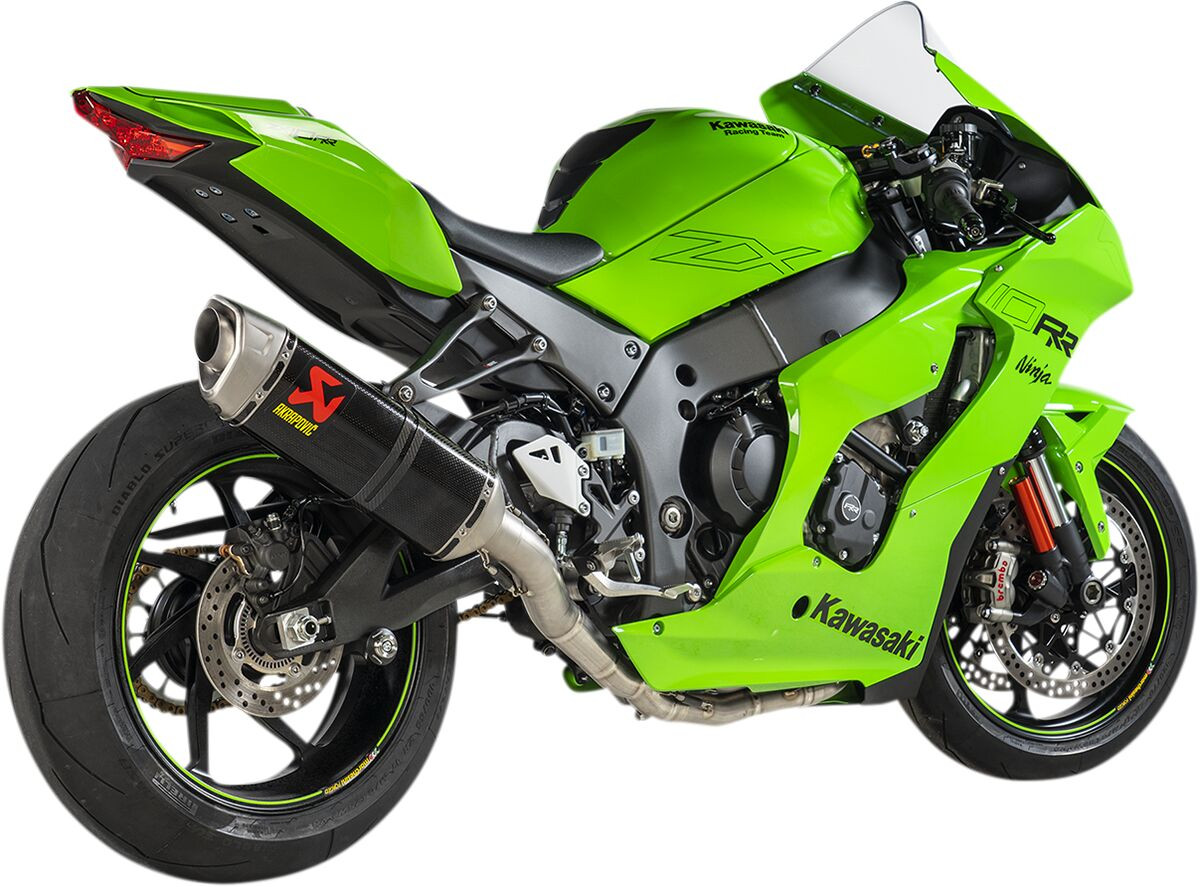 Akrapovic Evolution Line Exhaust System - S-K10E10-RC - Kawasaki Ninja ...