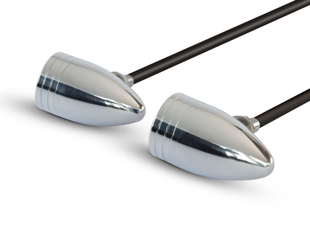 Custom Motorbike LED Indicators with Running Lights for Retro Harley ...