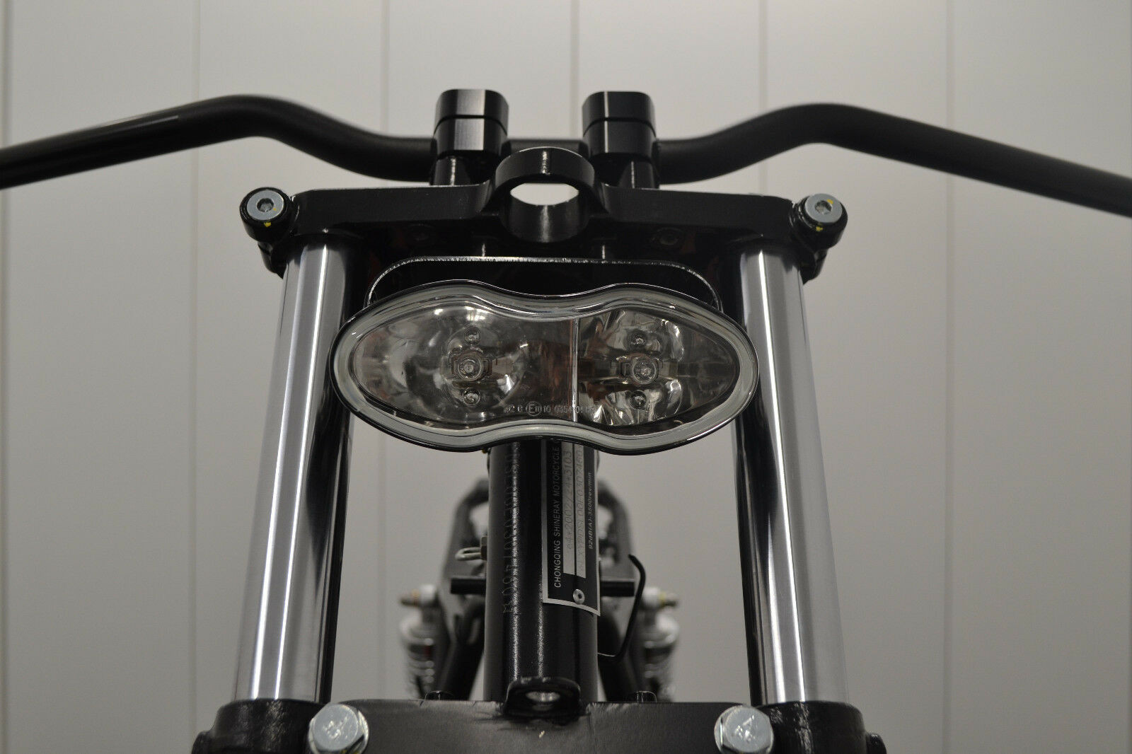 Fox Eye Motorbike Headlight for Streetfighter Custom Retro Project ...