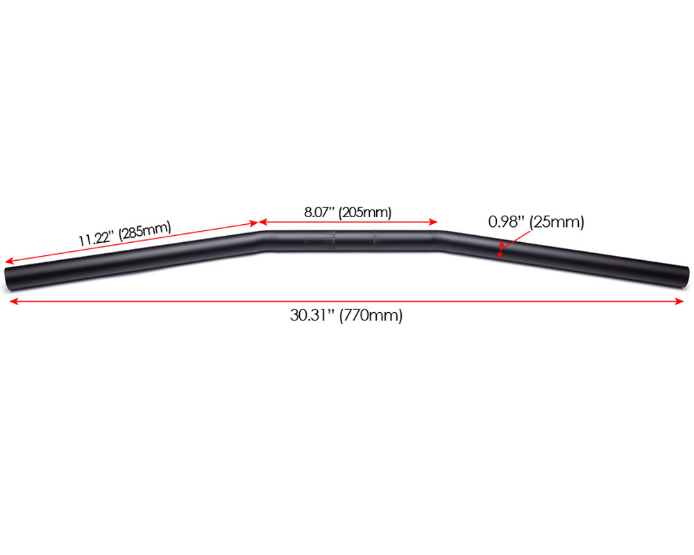 Drag Bars - 25mm 1" for Streetfighter Muscle Bike Project