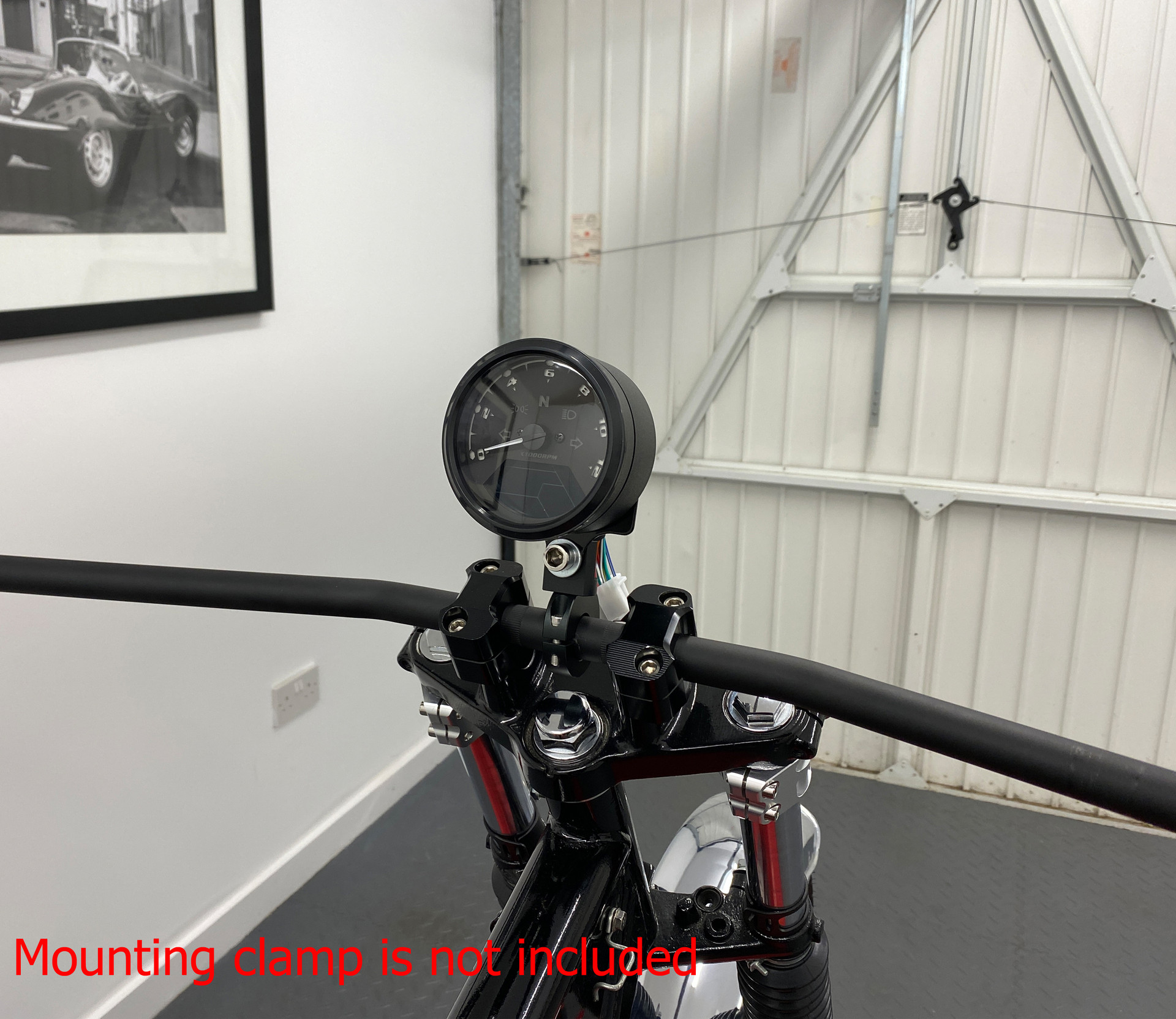 Motorcycle Speedometer and Rev Counter Tacho Tachometer Electronic ...