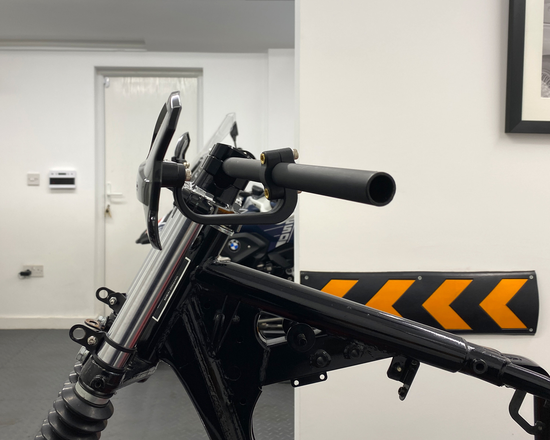 Universal Pair of Black Handguards / Wind Deflectors / Wind Protectors ...